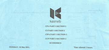 Economics Examination Question Paper – KASNEB May 2021 – KASNEB CPA ...