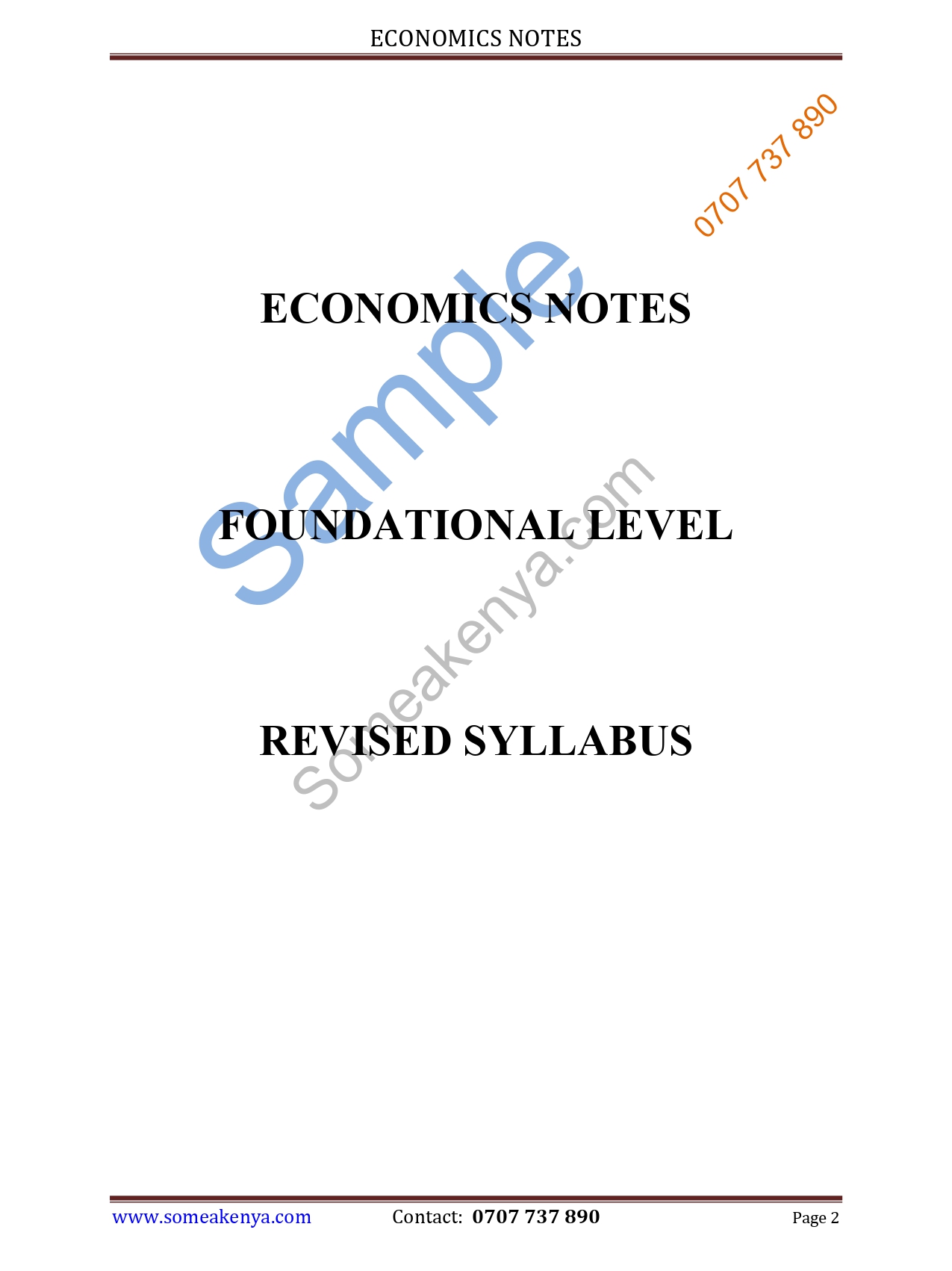 Economics new revised CPA notes – KASNEB CPA| ATD| CS| CCP| CIFA| CFFE ...