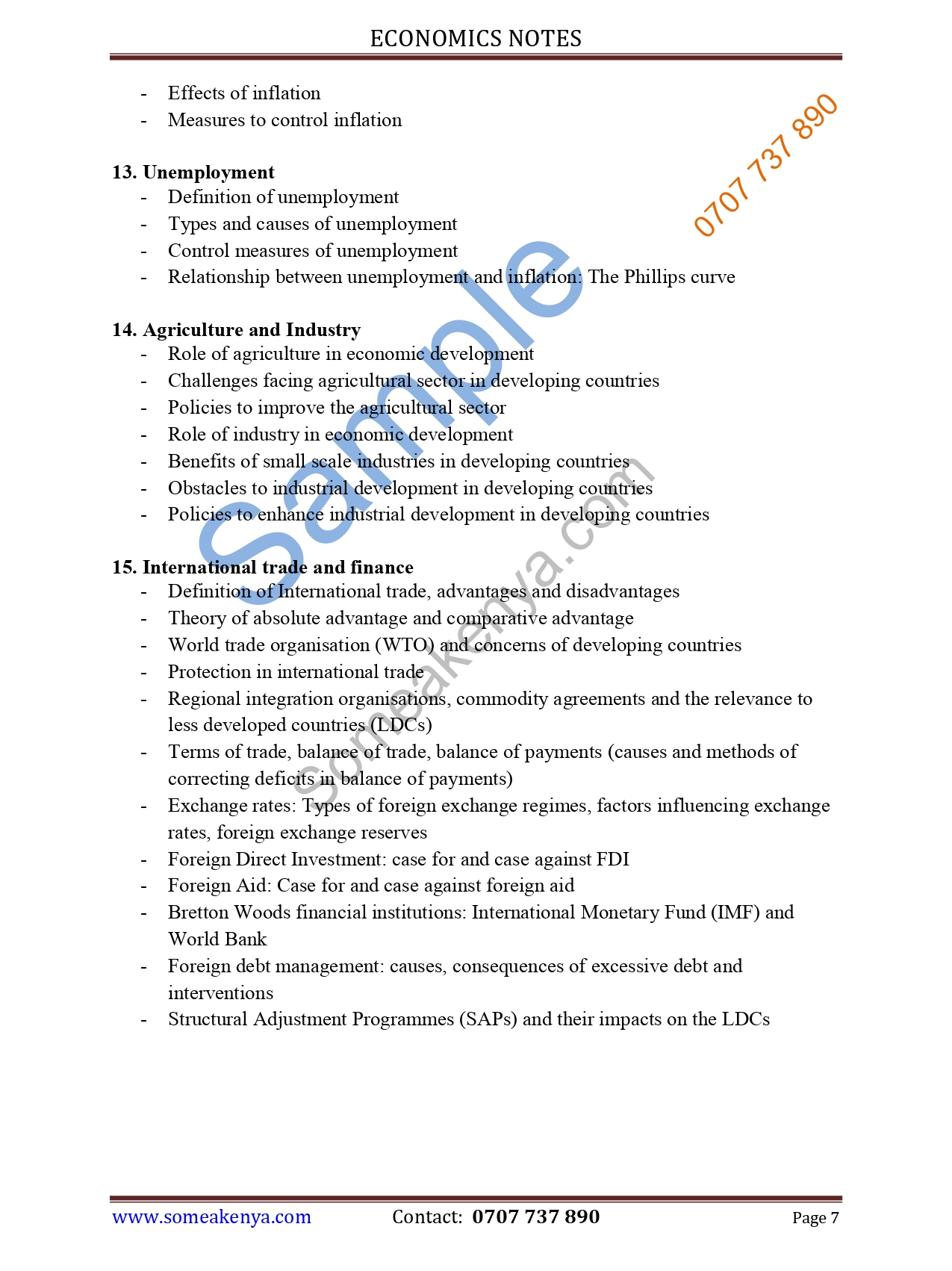 Economics new revised CPA notes – KASNEB CPA| ATD| CS| CCP| CIFA| CFFE ...