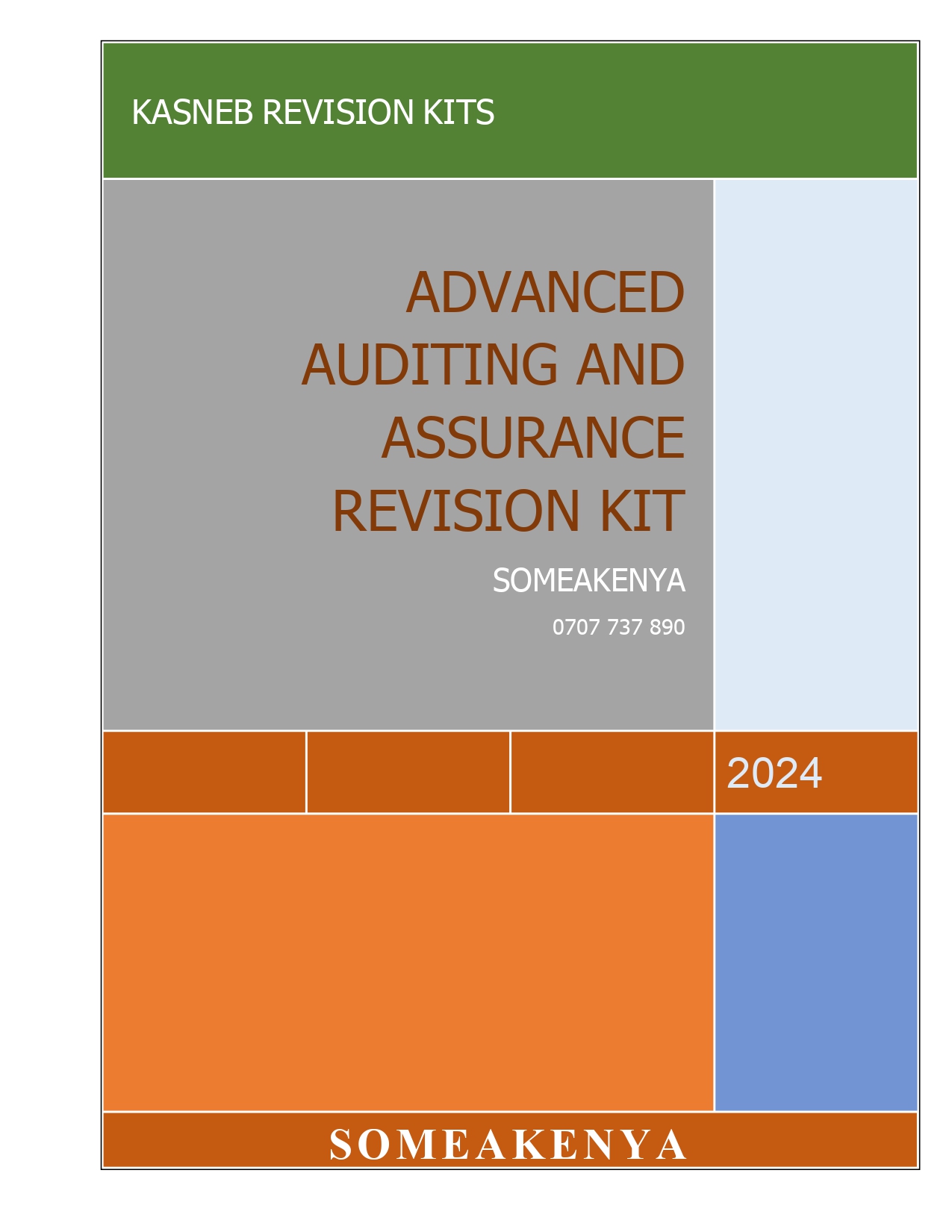 Advanced Auditing and Assurance Revision Kit – KASNEB CPA| ATD| CS| CCP ...