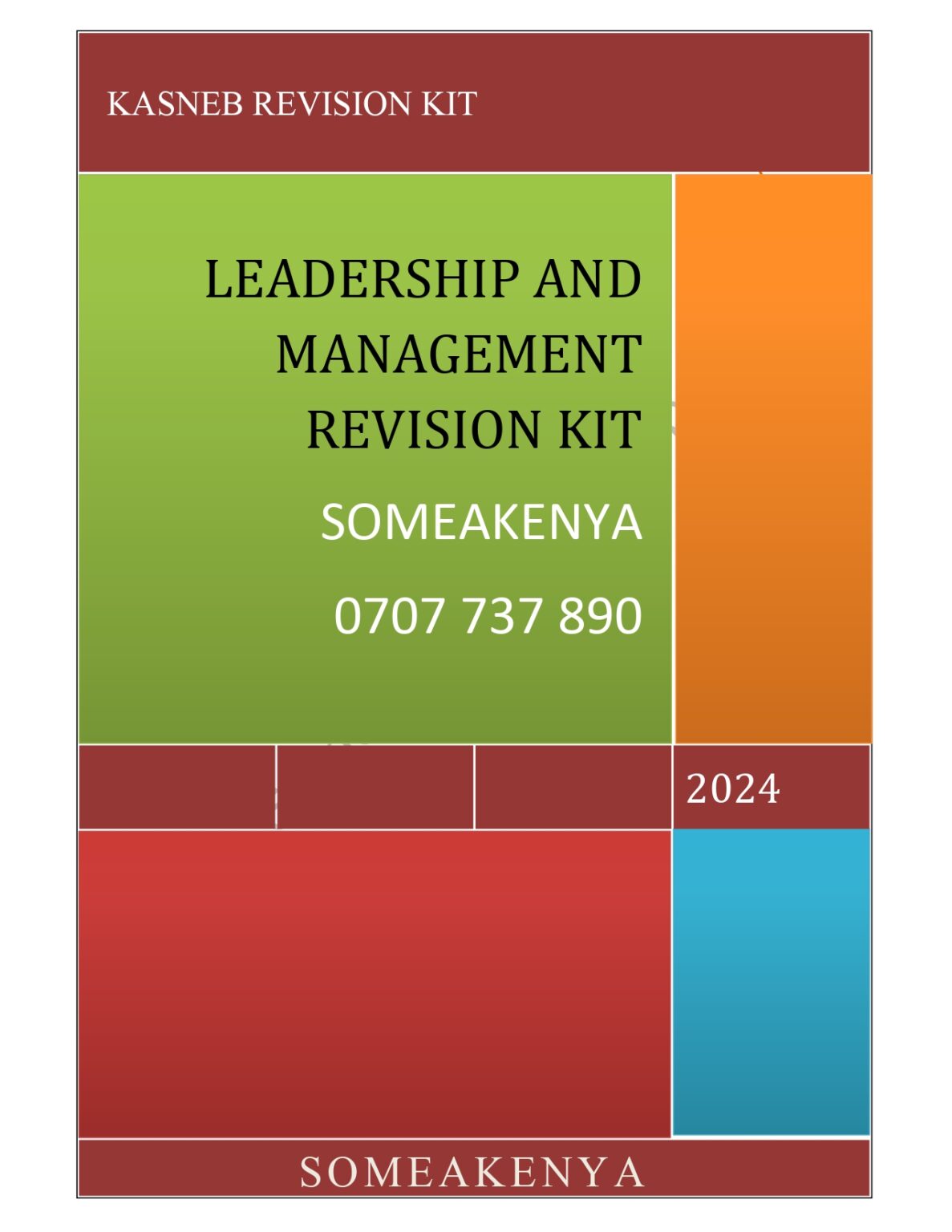 Leadership and Management Revision Kit – KASNEB CPA| ATD| CS| CCP| CIFA ...