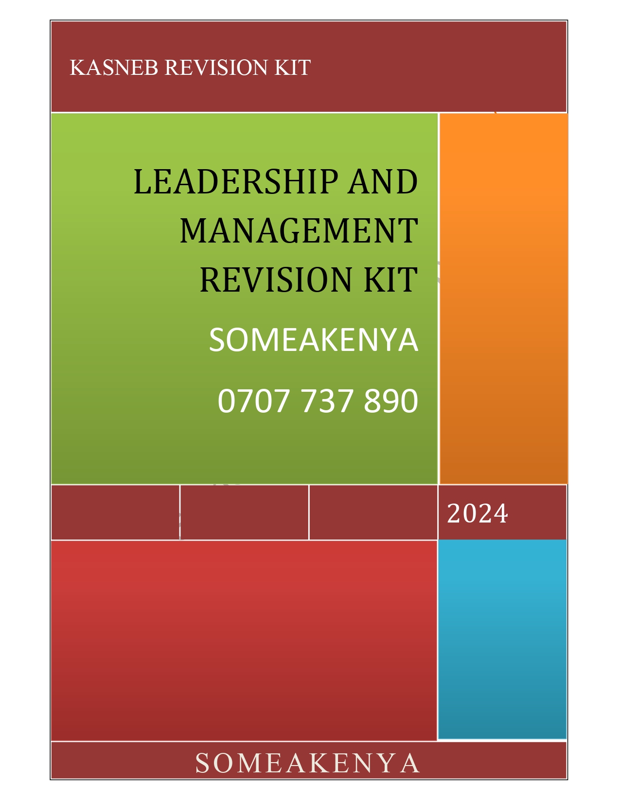 Leadership and Management Revision Kit – KASNEB CPA| ATD| CS| CCP| CIFA ...