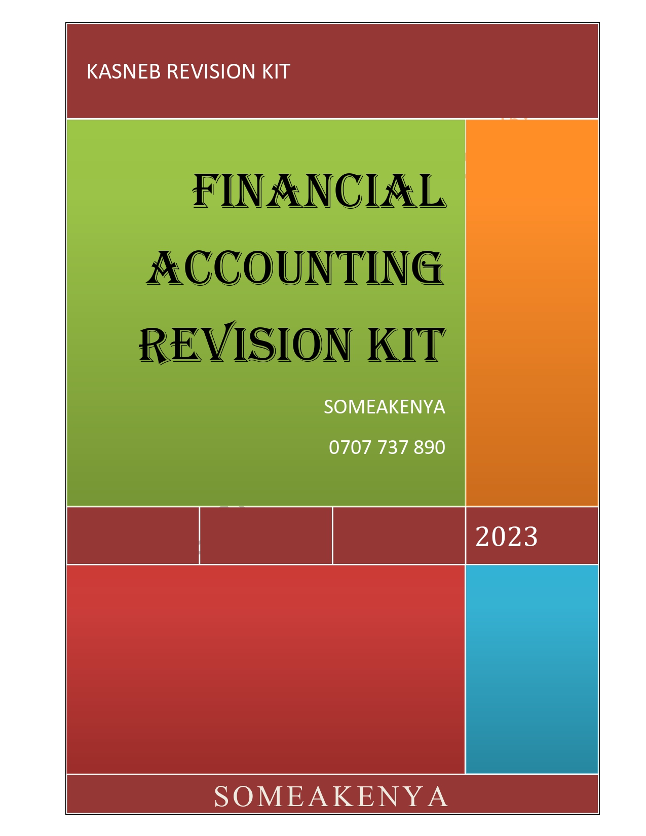 Financial Accounting Revision Kit – KASNEB CPA| ATD| CS| CCP| CIFA ...