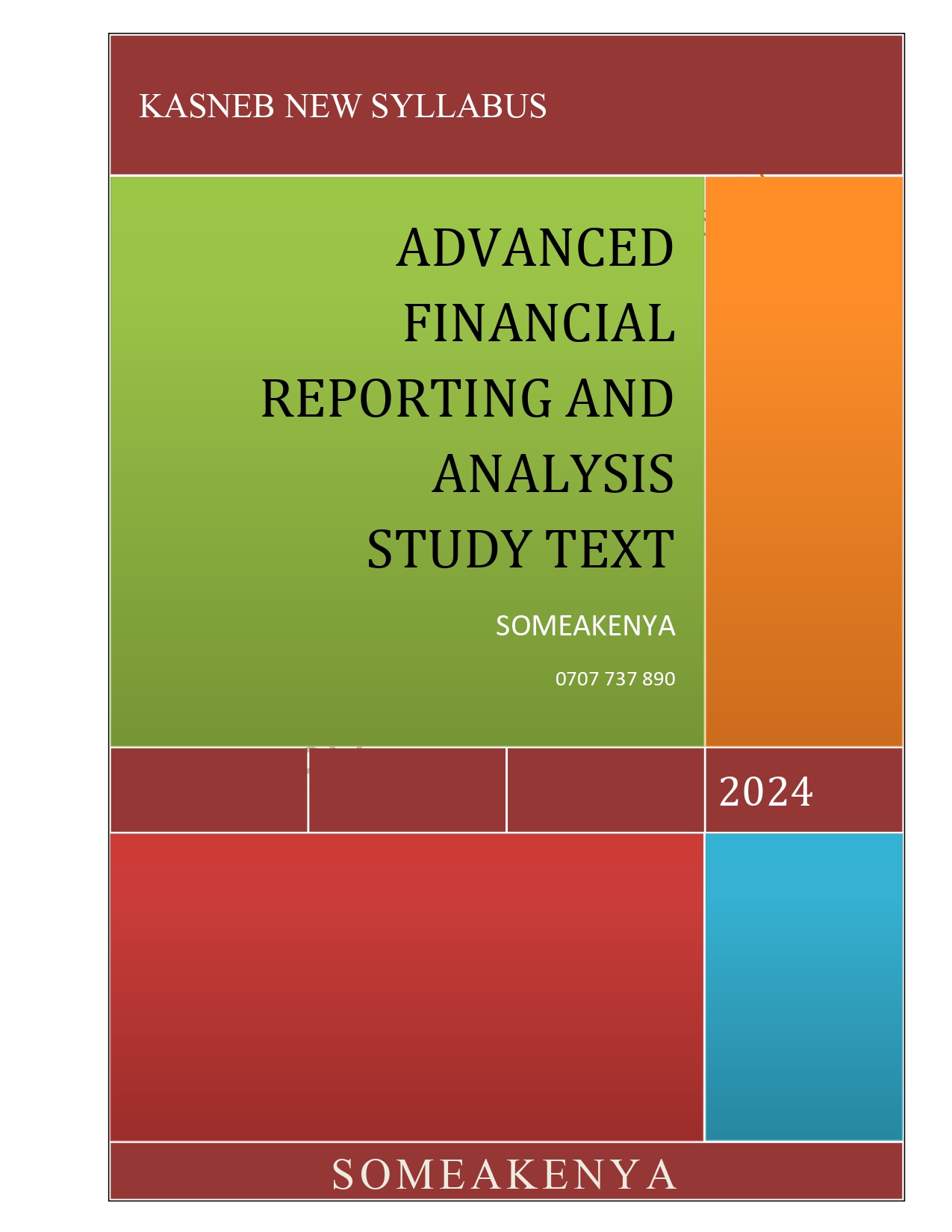 Advanced Financial Reporting And Analysis Notes KASNEB CPA ATD CS Advanced Financial Reporting And Analysis Notes KASNEB CPA ATD CS