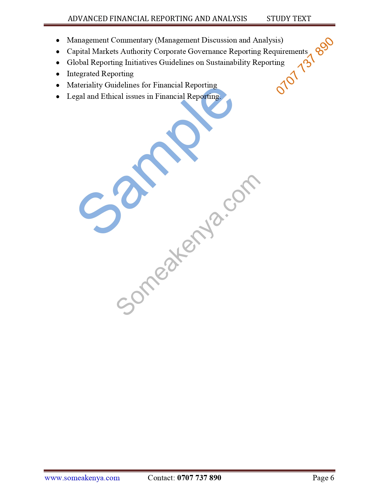 Advanced Financial Reporting and Analysis notes – KASNEB CPA| ATD| CS ...