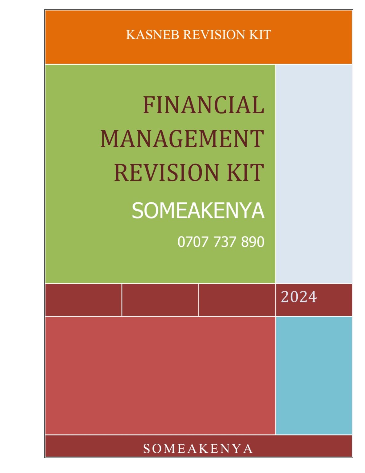 Financial Management Revision Kit – KASNEB CPA| ATD| CS| CCP| CIFA ...