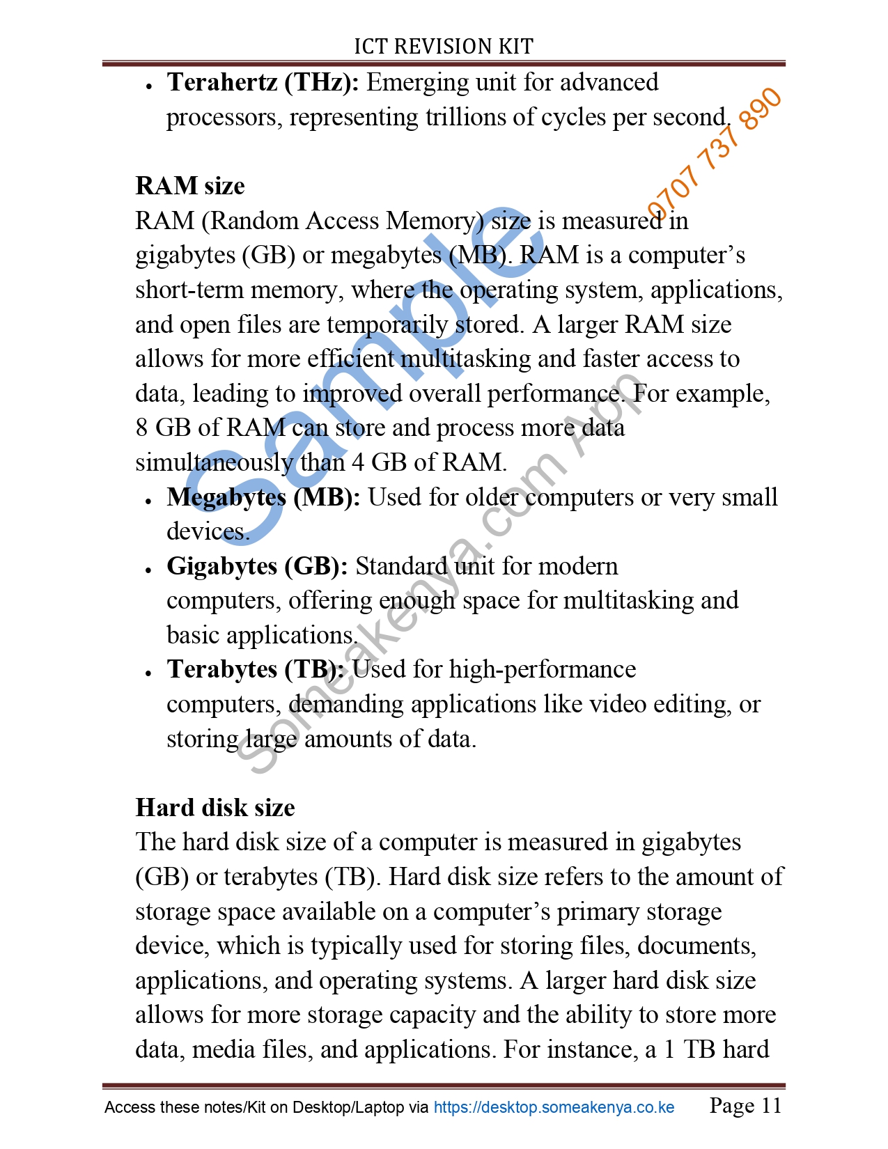 Information Communication Technology (ICT) Revision Kit – KASNEB CPA ...