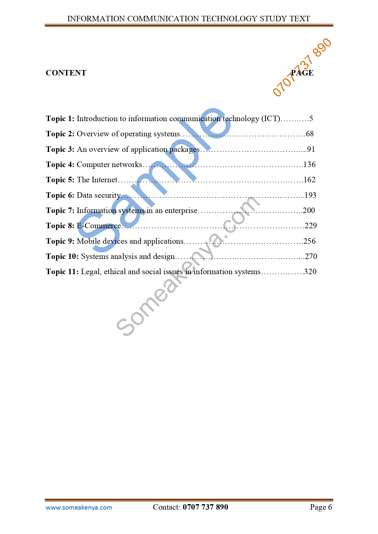 Information Communication Technology (ICT) new revised CPA CS KASNEB ...