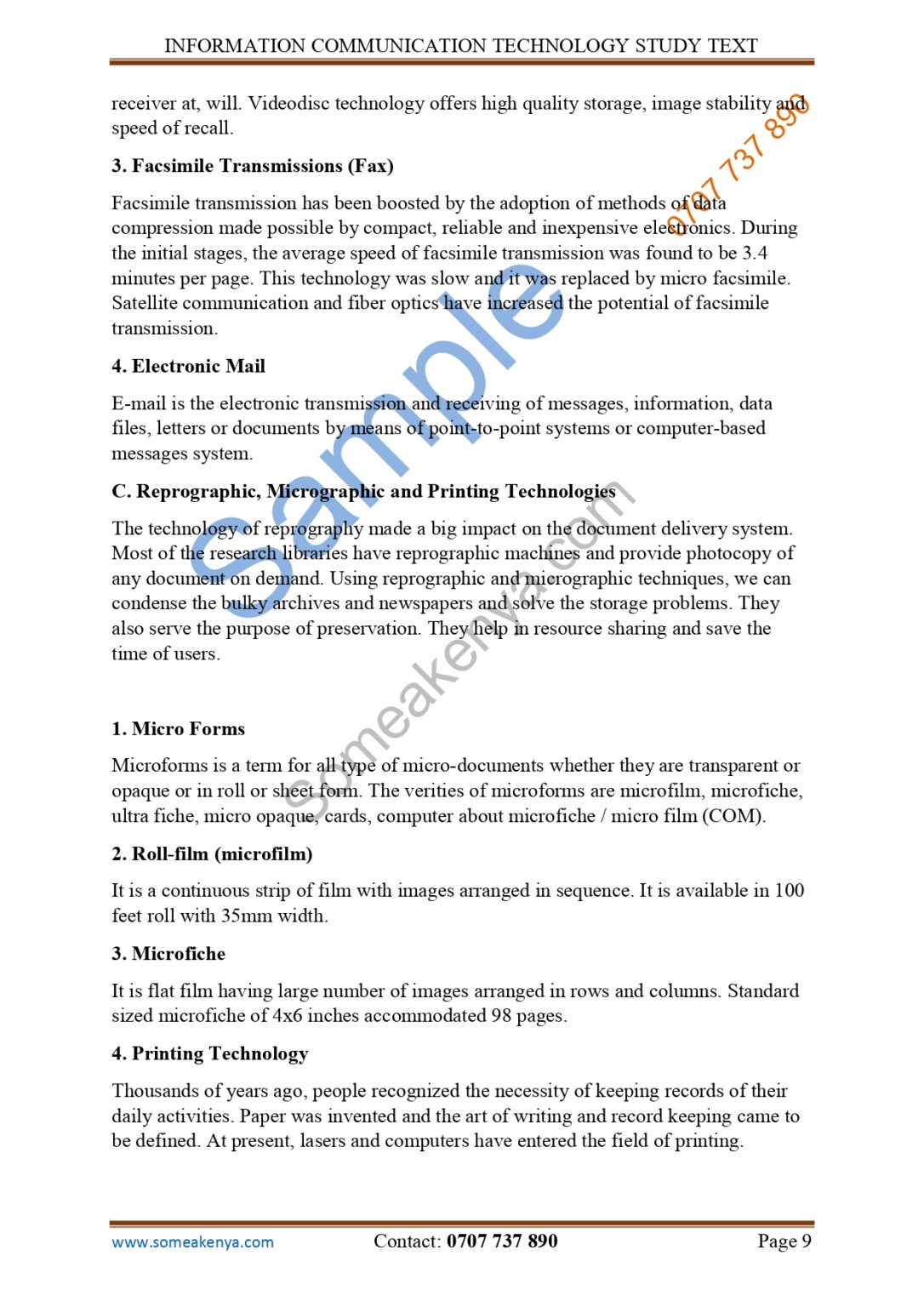 Information Communication Technology (ICT) new revised CPA CS KASNEB ...