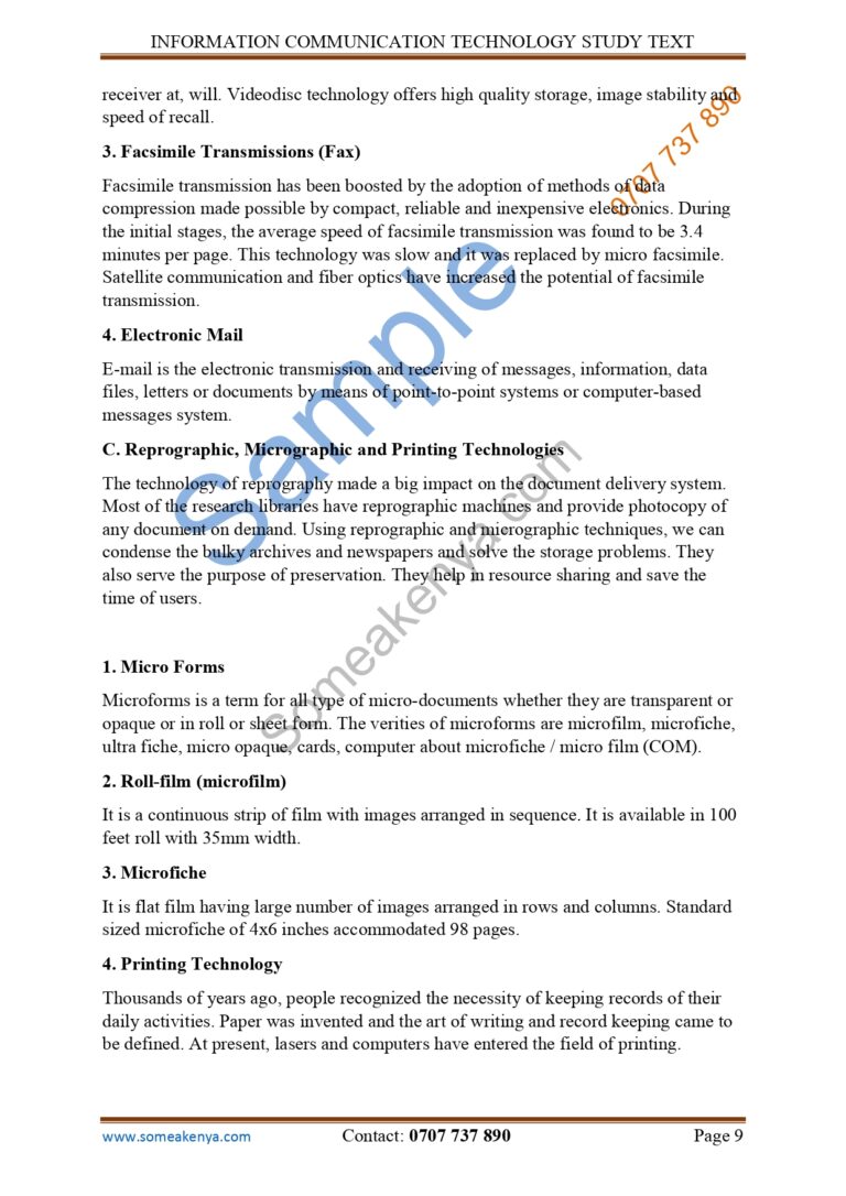 Information Communication Technology (ICT) new revised CPA CS KASNEB ...