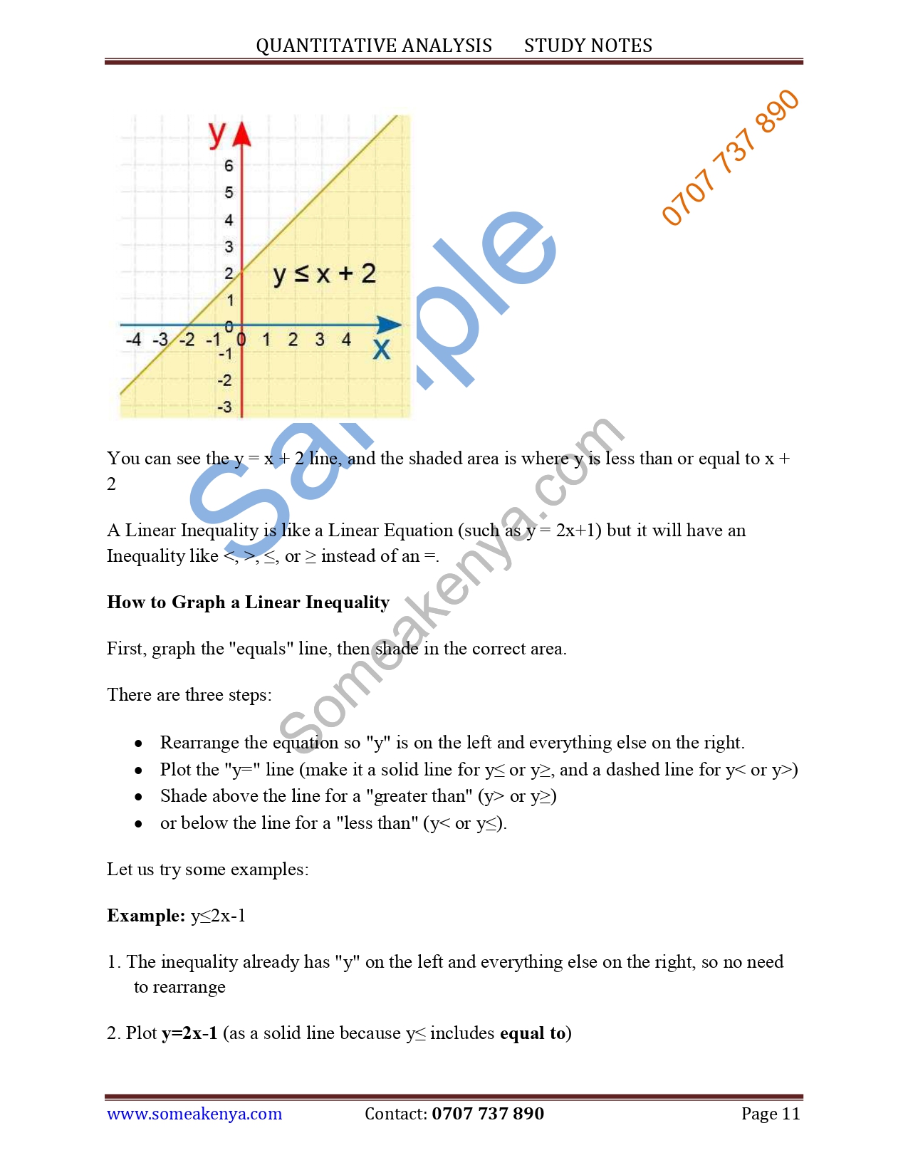 Quantitative Analysis (QA) new Revised CPA CIFA KASNEB notes – KASNEB ...