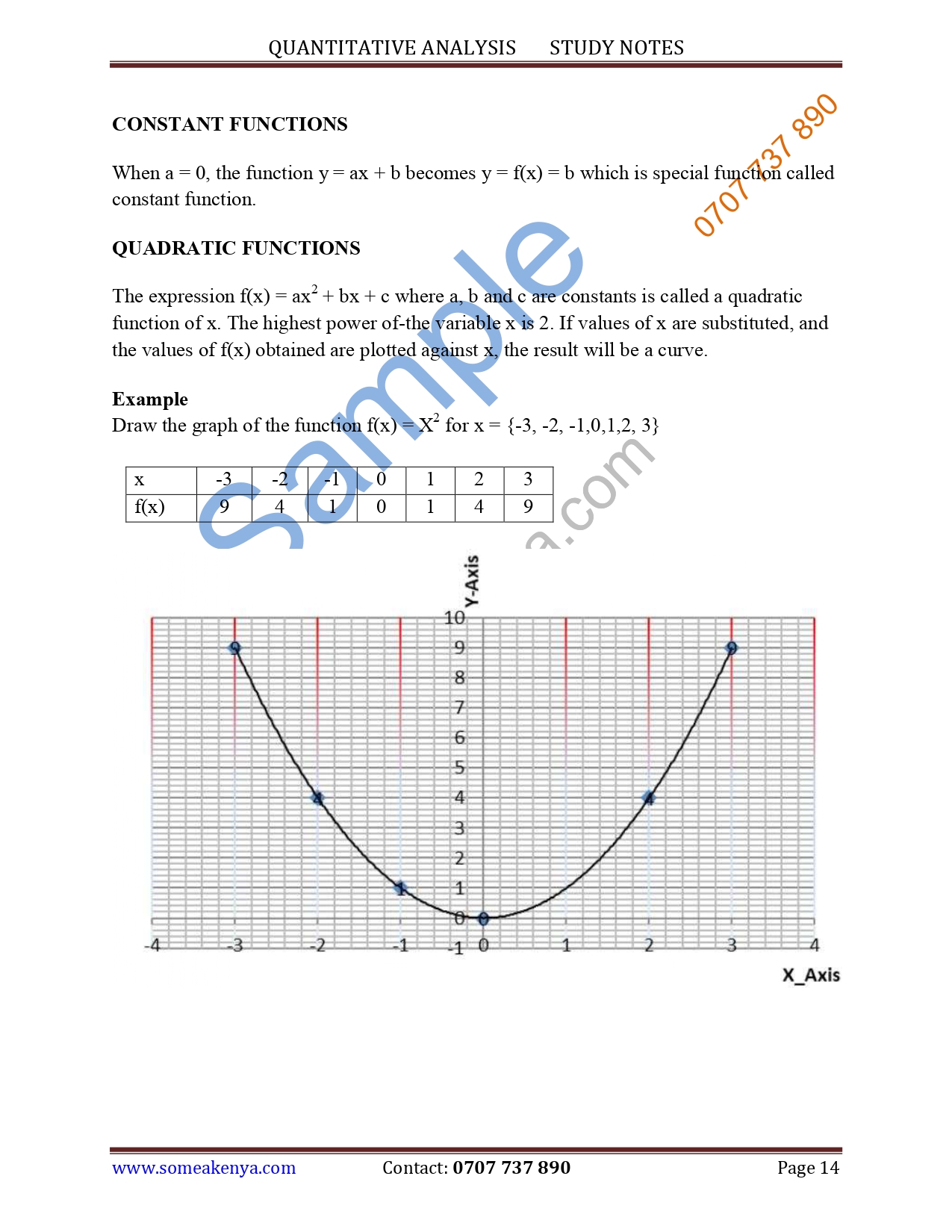 Quantitative Analysis (QA) new Revised CPA CIFA KASNEB notes – KASNEB ...