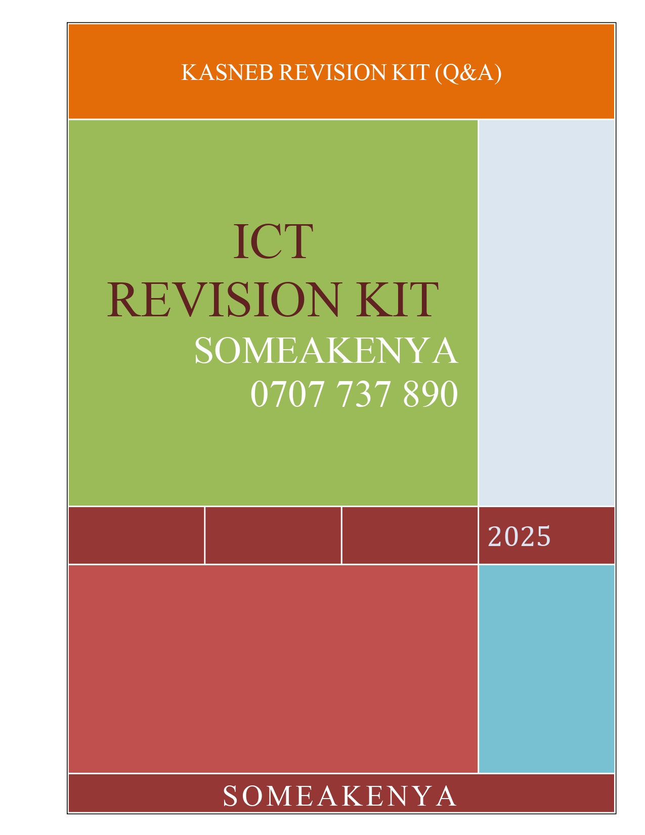 Information Communication Technology(ICT) Revision Kit Hardcopy ...