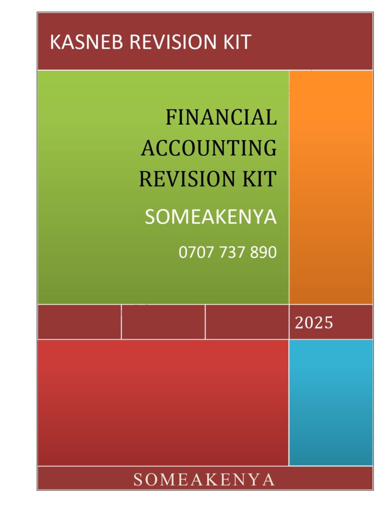 Financial Accounting Revision Kit Hardcopy – KASNEB CPA| ATD| CS| CCP ...